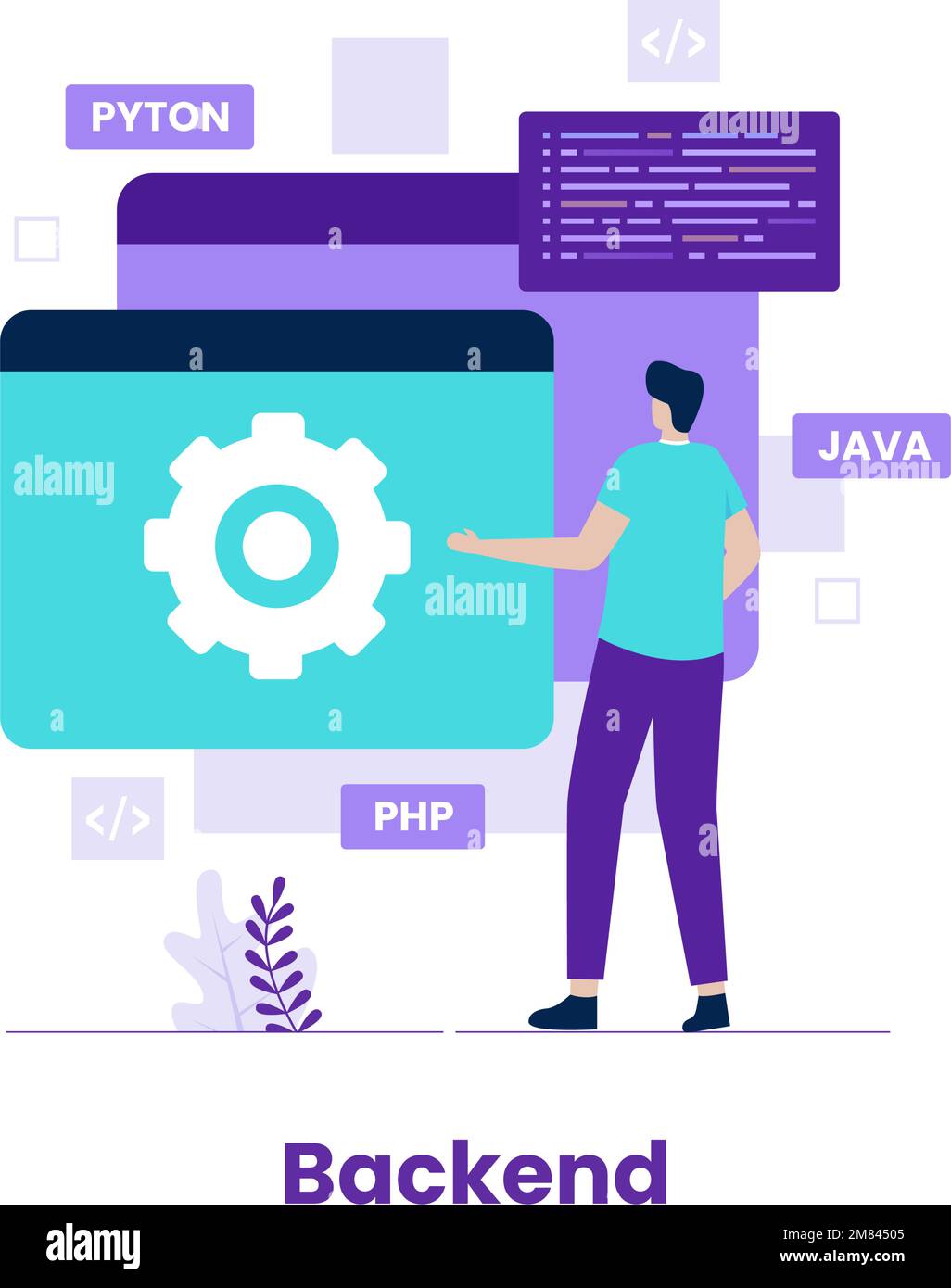 Backend hi-res stock photography and images - Alamy