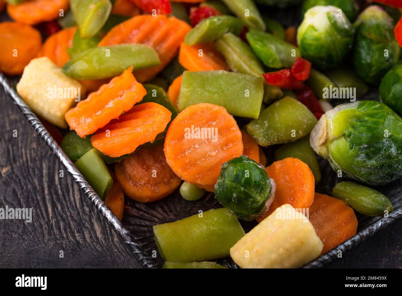 Frozen veggie containers hi-res stock photography and images - Alamy