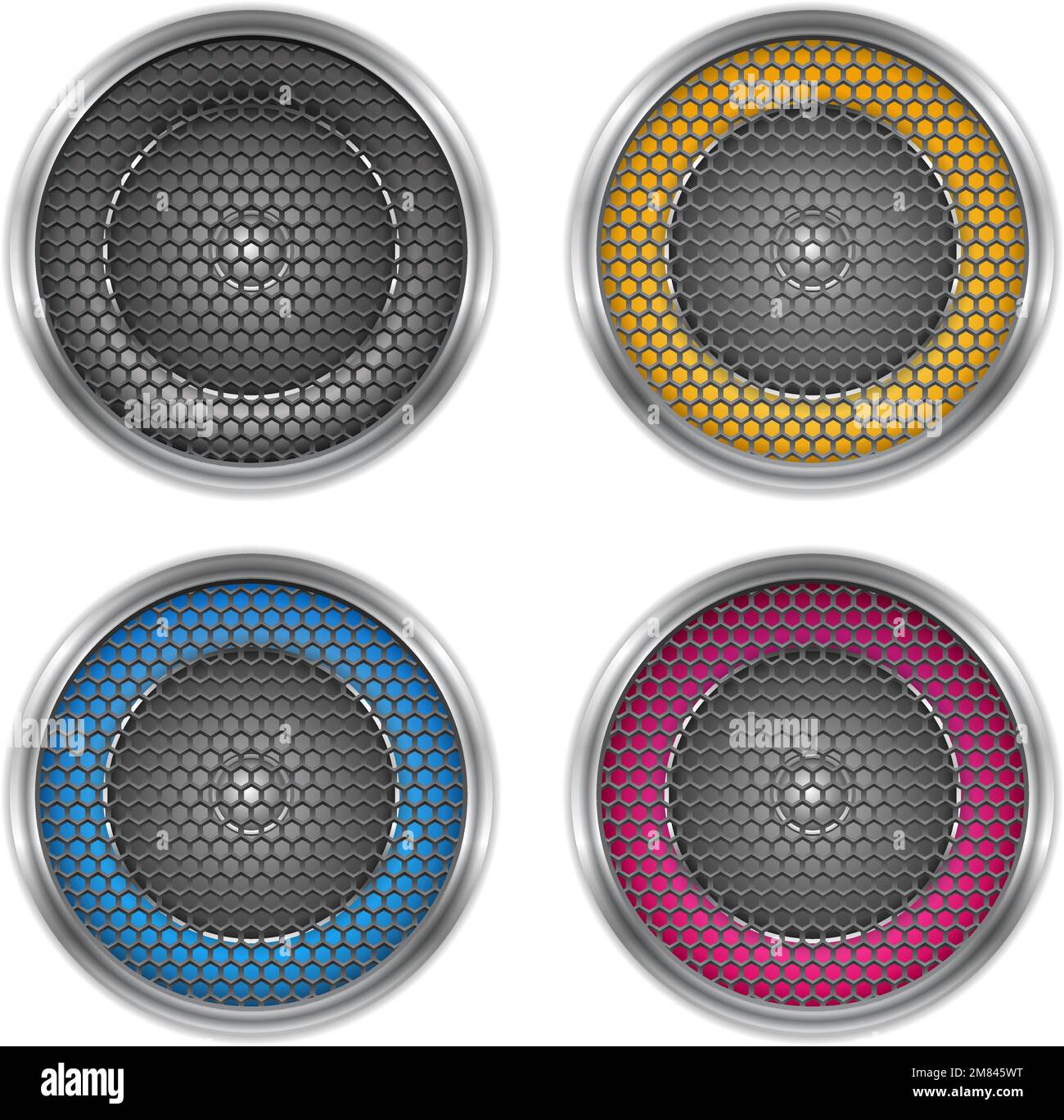 Dark subwoofer Stock Vector Images - Alamy