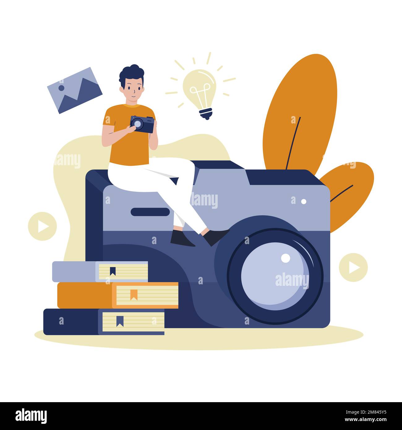 Photography class learning Cut Out Stock Images & Pictures - Alamy