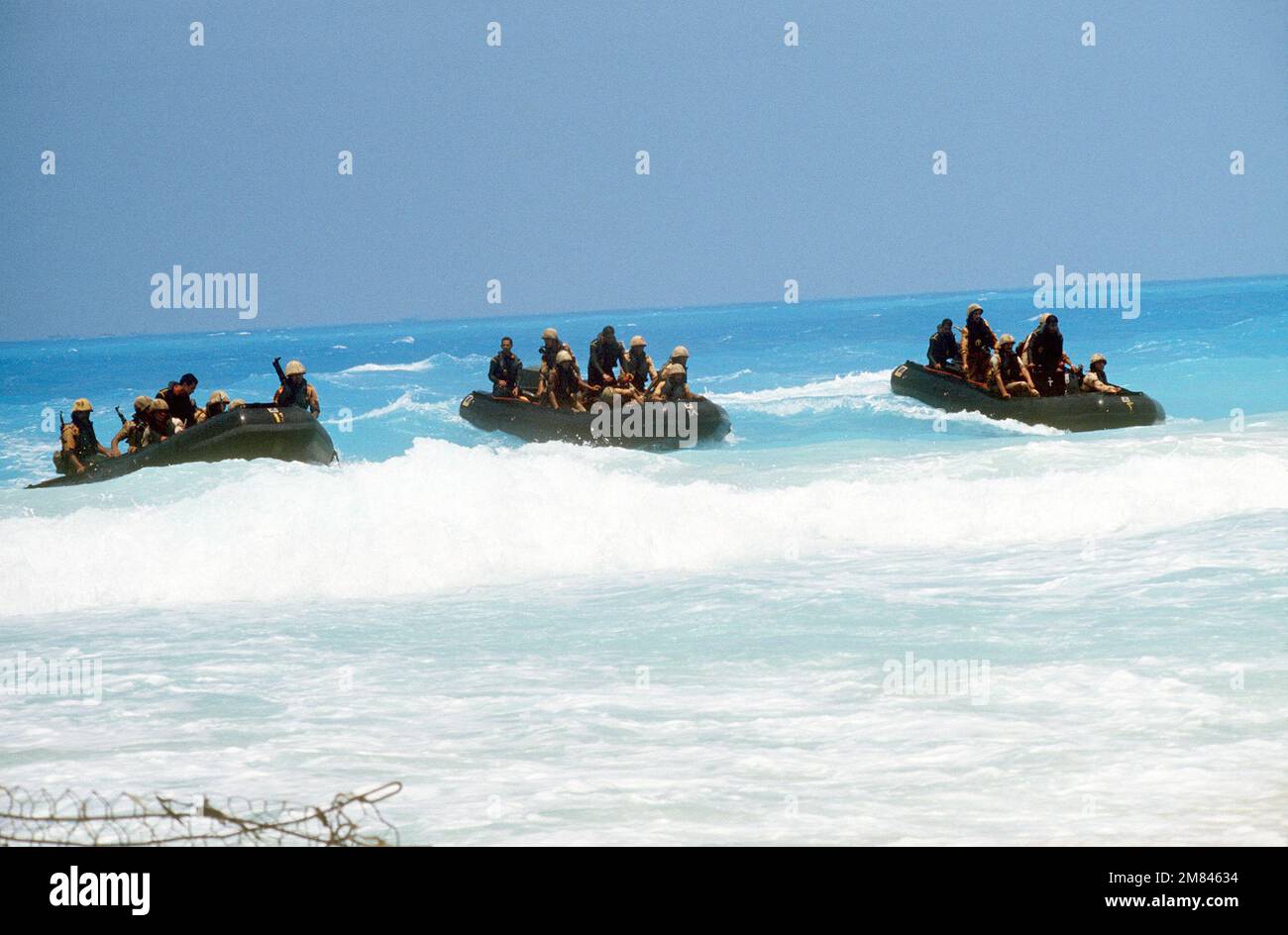 Members of a U.S. Navy Sea-Air-Land (SEAL) team and Egyptian marines ...