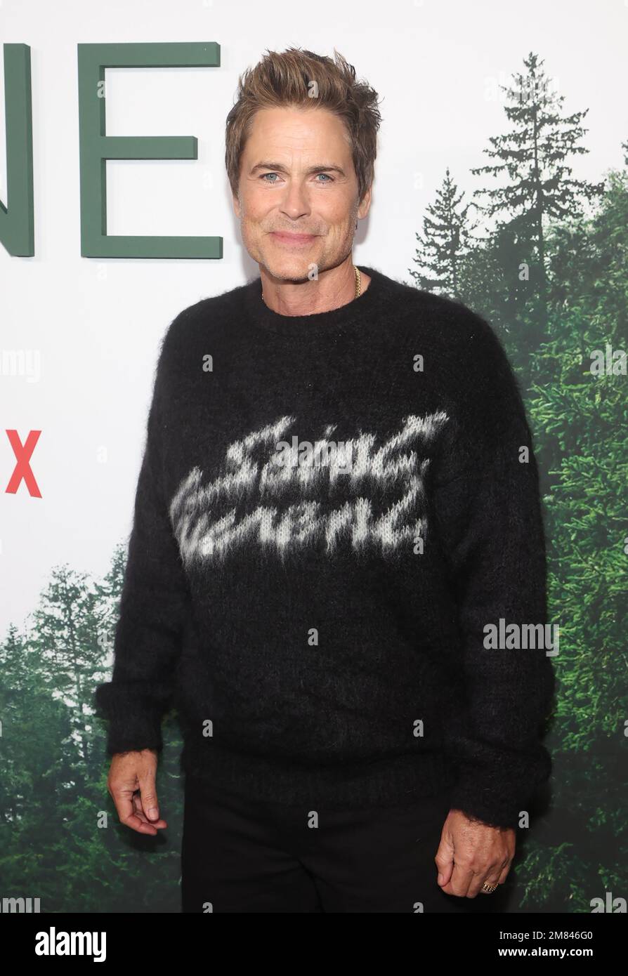 11 January 2023 -Pacific Palisades, California - Rob Lowe. the LA ...