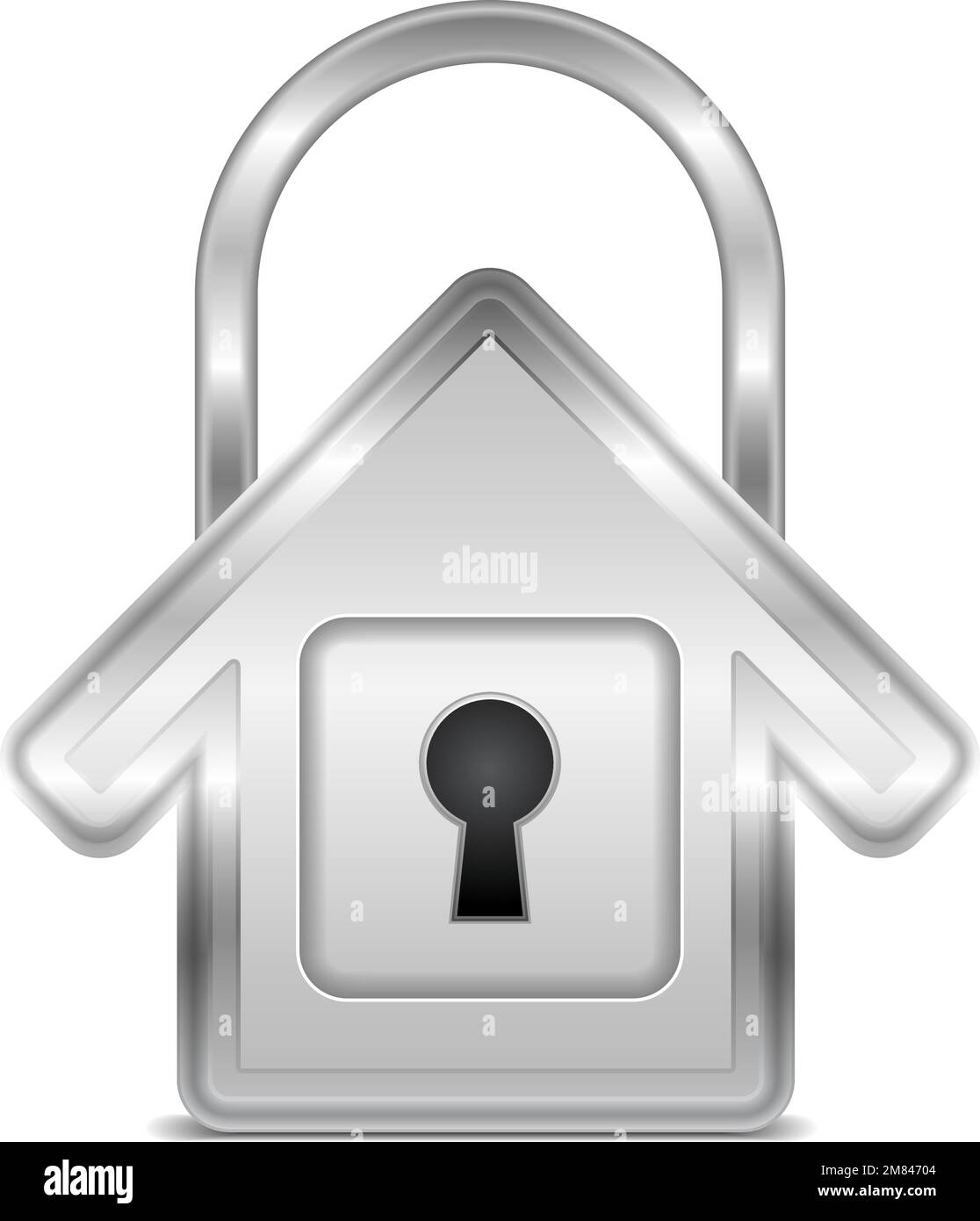 Key hole chrome Stock Vector Images - Alamy
