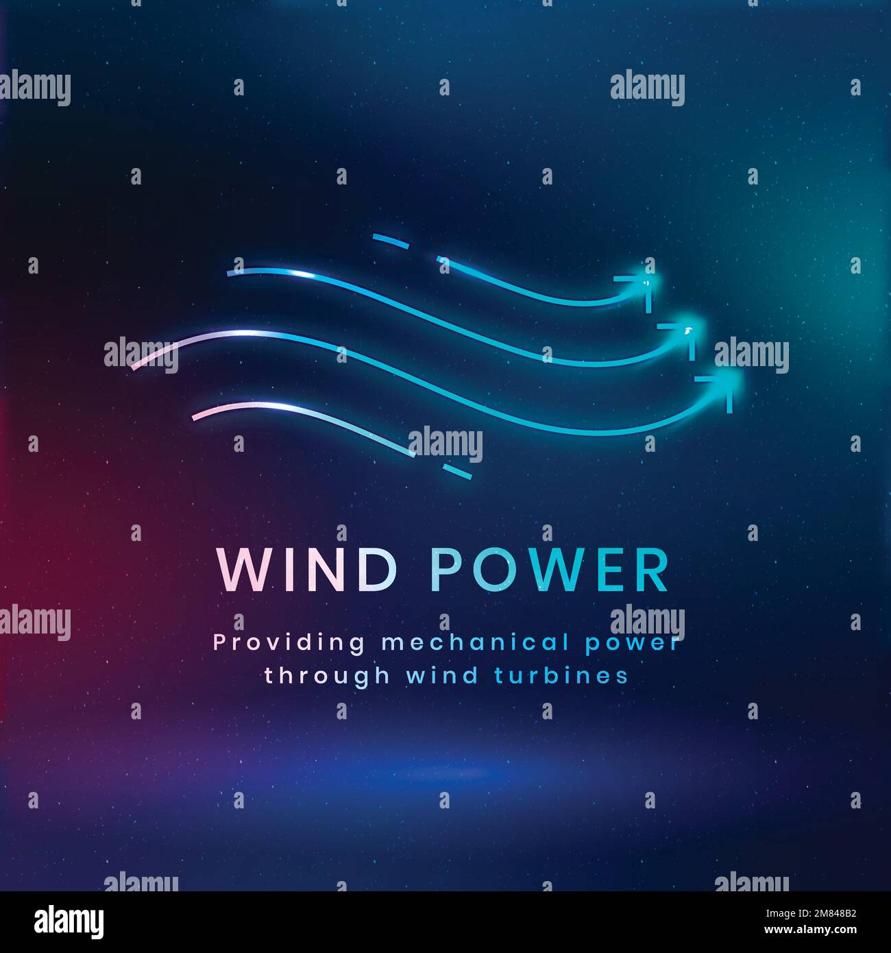 Wind power environmental logo vector with text Stock Vector Image & Art ...