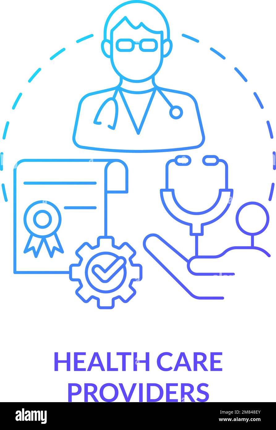 Healthcare providers Stock Vector Images - Alamy