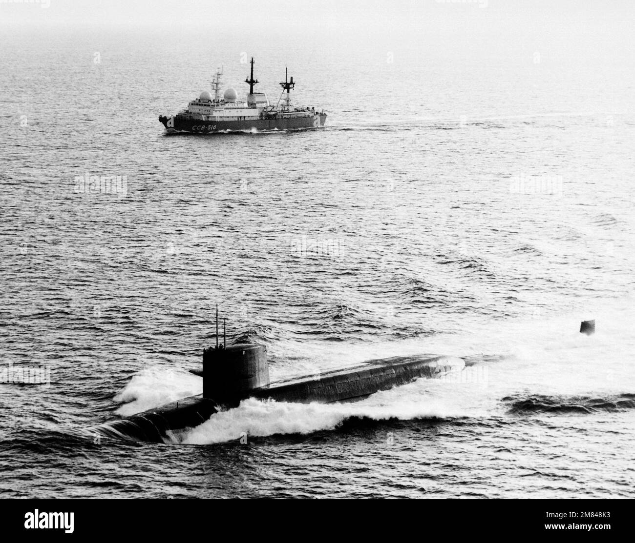 Strategic missile submarine Black and White Stock Photos & Images - Alamy