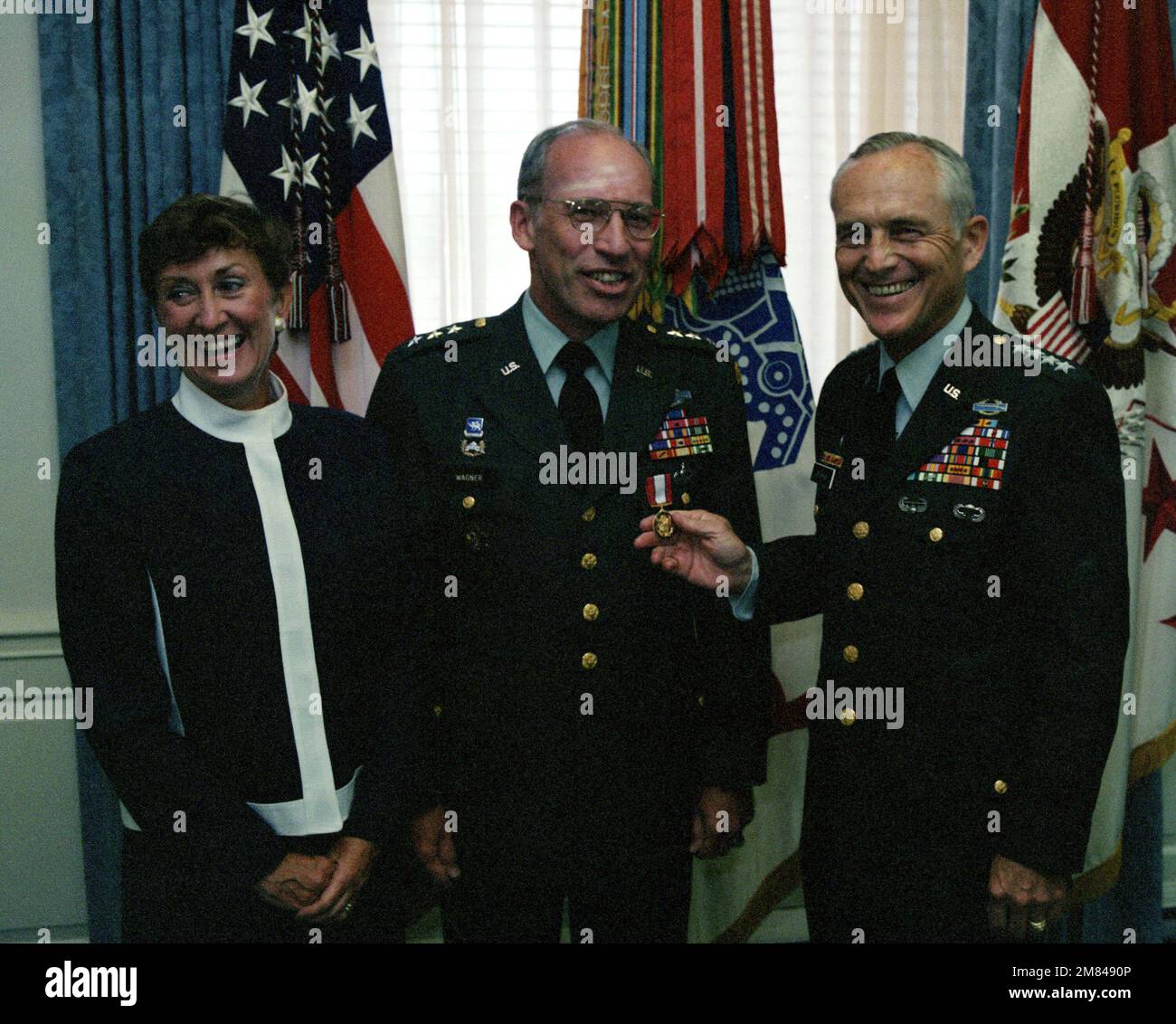 GEN John A. Wickham Jr., U.S. Army CHIEF of STAFF, poses for a ...