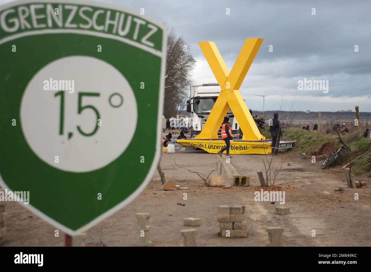 Lützerath, Germany - 01 10 2023 -Climate Protest, Police Evict ...