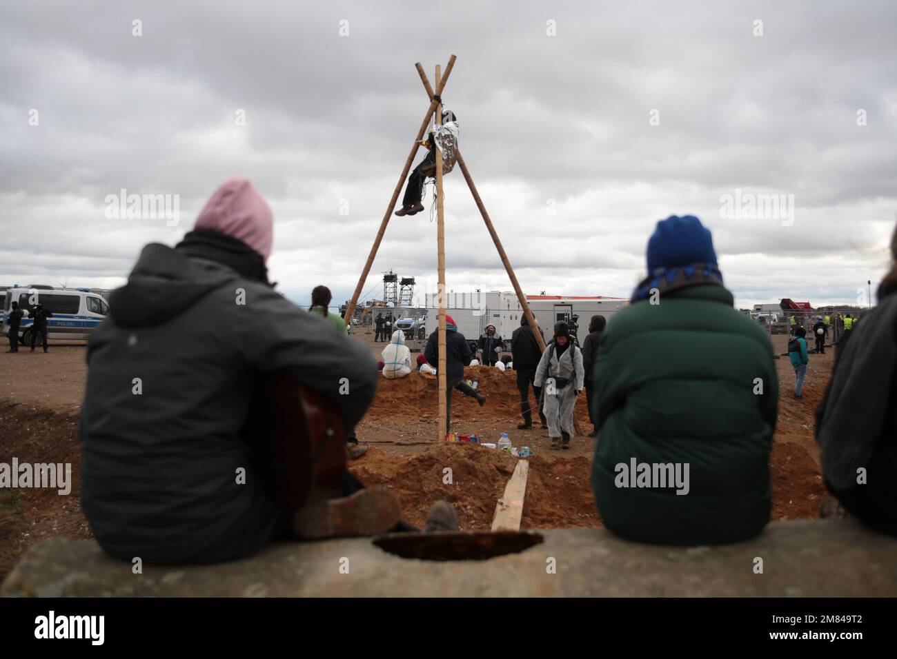Lützerath, Germany - 01 10 2023 -Climate Protest, Police Evict ...