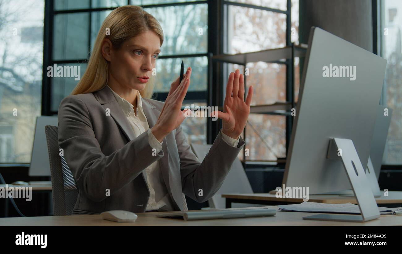 Caucasian adult middle-aged business coach entrepreneur tutor mentor ...