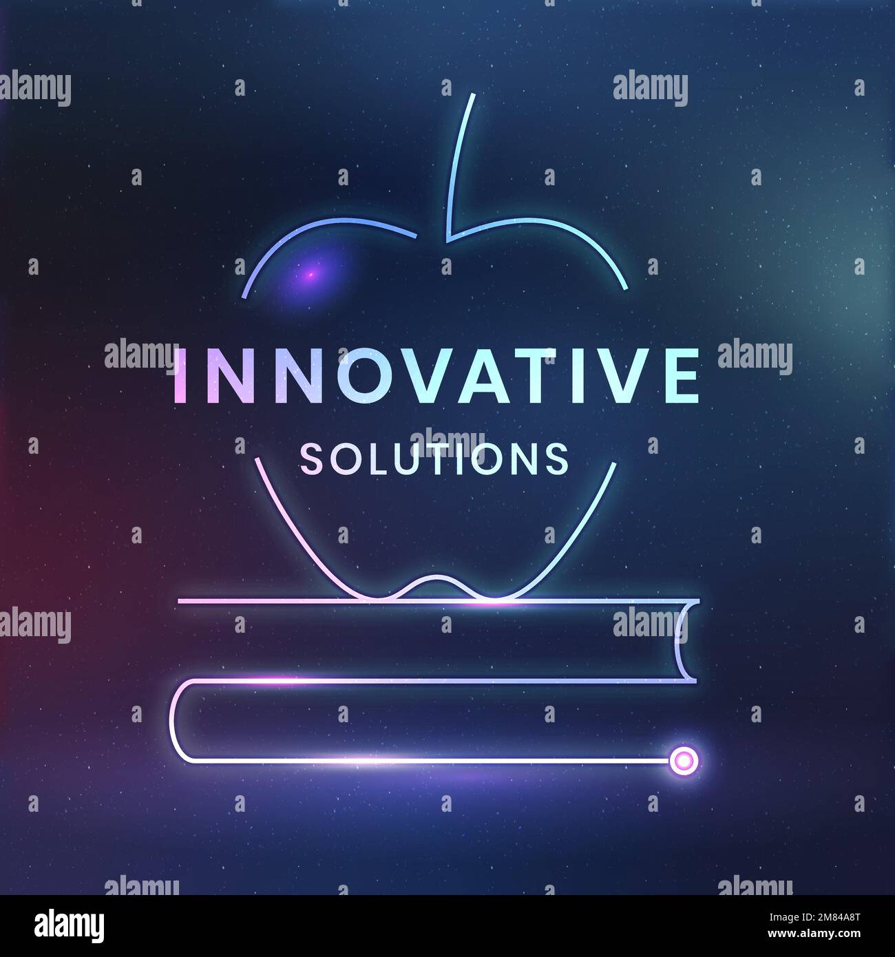 Innovative solutions logo template vector education technology with ...