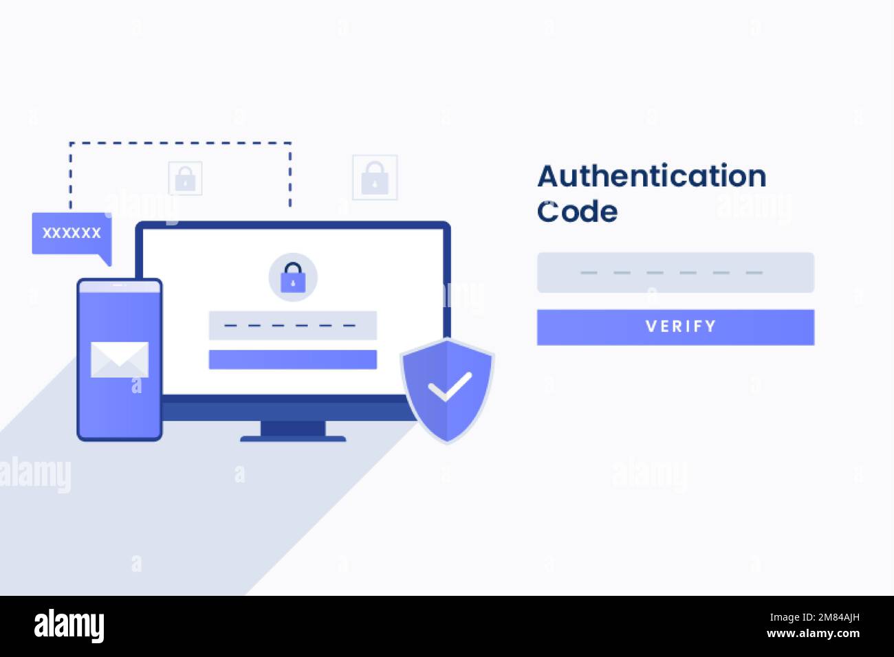 OTP code landing page illustration concept. Illustration for websites ... OTP code landing page illustration concept. Illustration for websites ...