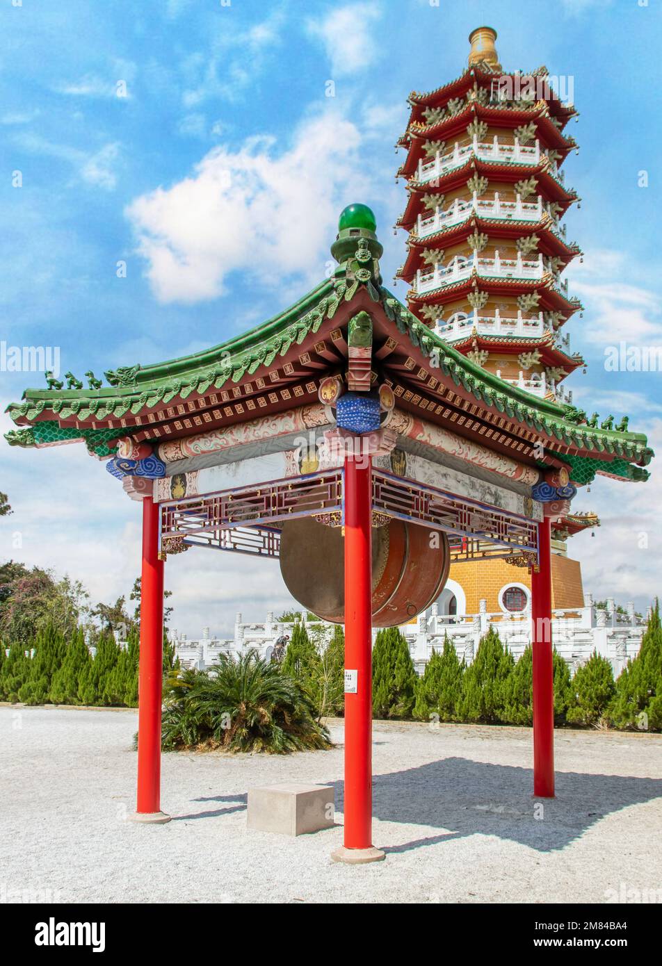 Located on the shore of Sun Moon Lake and built in memory of Chiang Kai ...