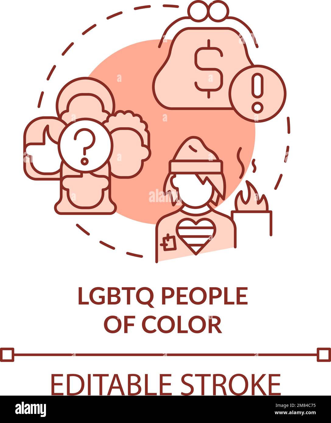 Gay circle logo hi-res stock photography and images - Alamy