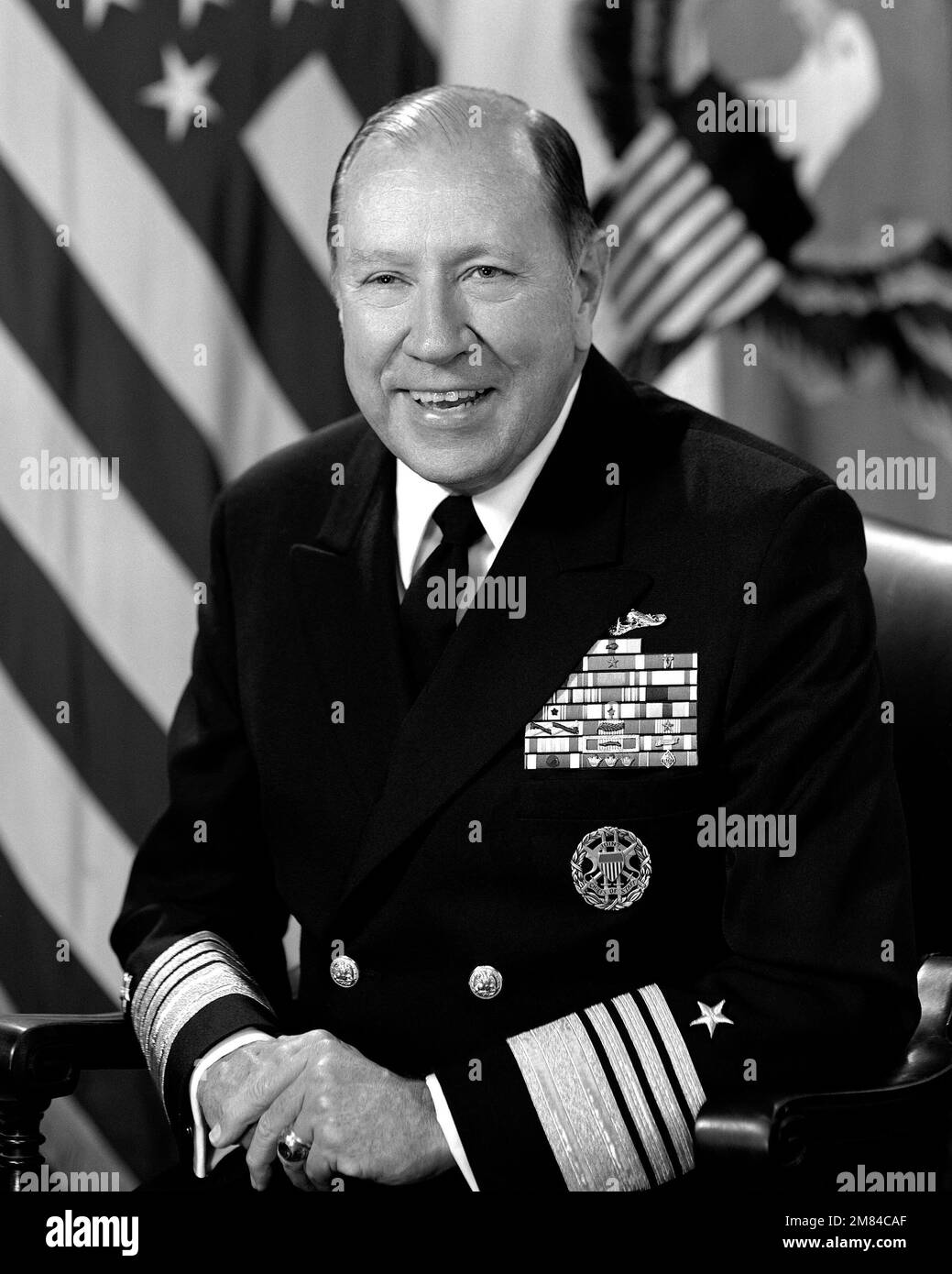Admiral william crowe Black and White Stock Photos & Images - Alamy