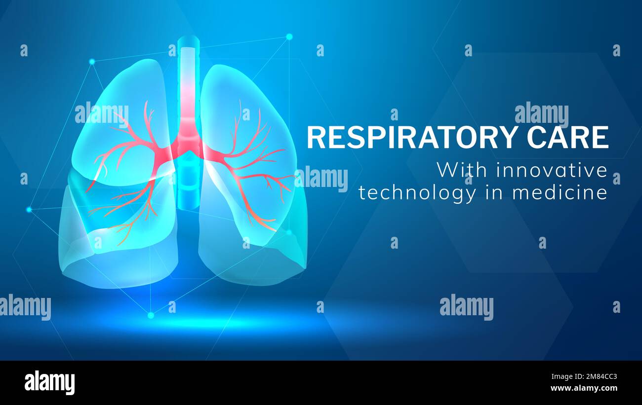 Respiratory care technology template vector Stock Vector Image & Art ...