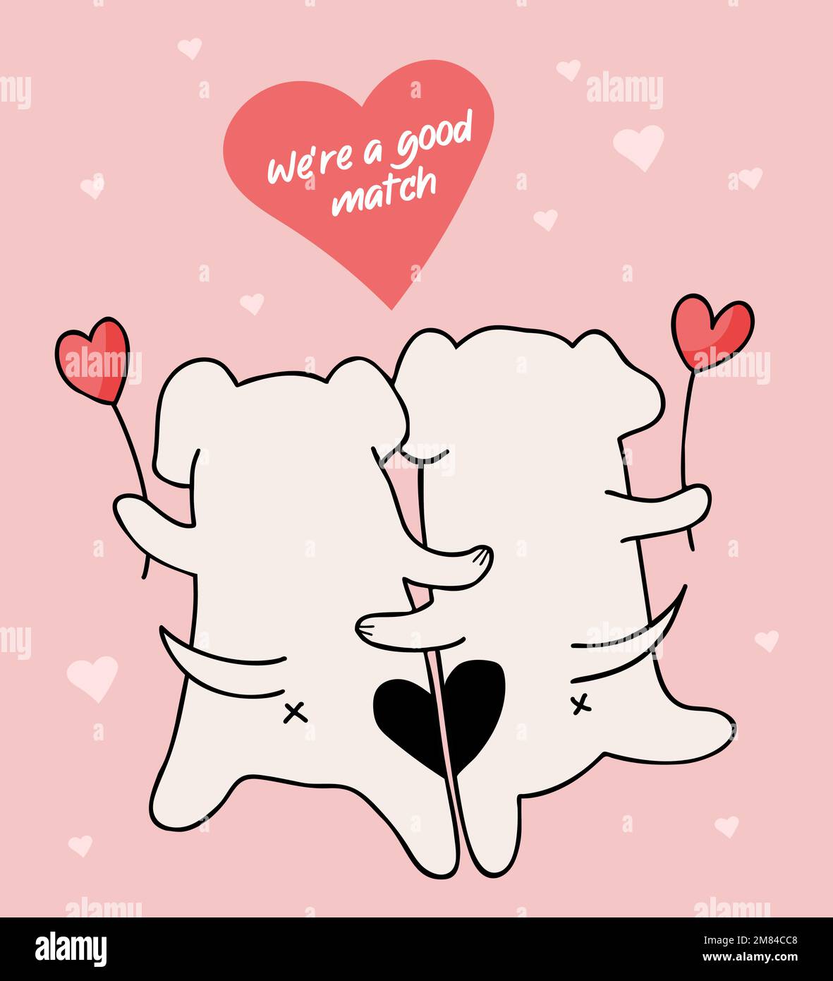 Good match Stock Vector Images - Alamy