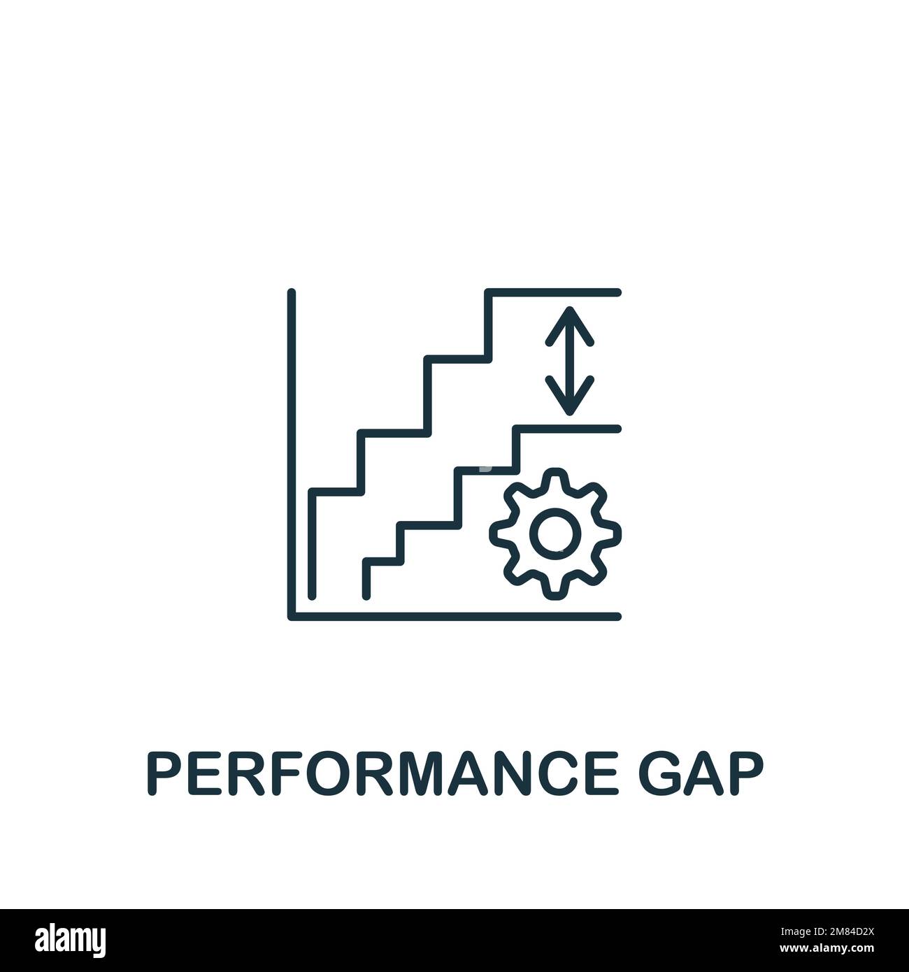 Performance Gap icon. Monochrome simple Talent Development icon for ... Performance Gap icon. Monochrome simple Talent Development icon for ...