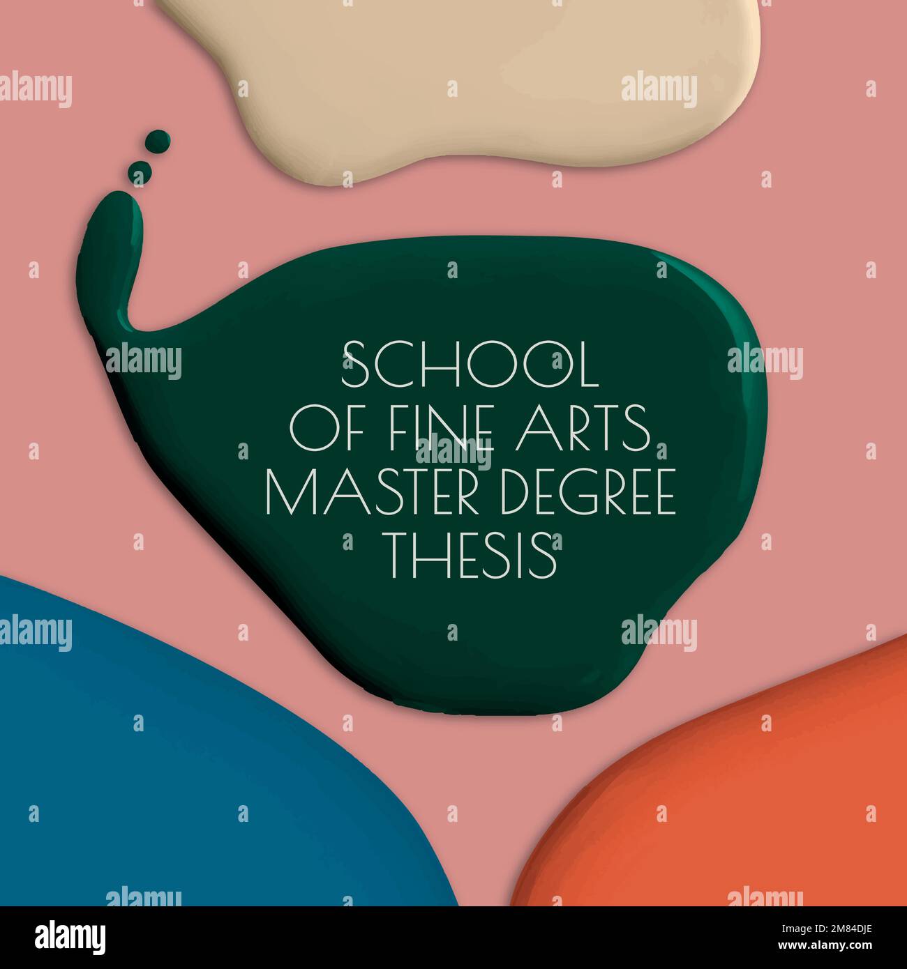 Master thesis Stock Vector Images - Alamy