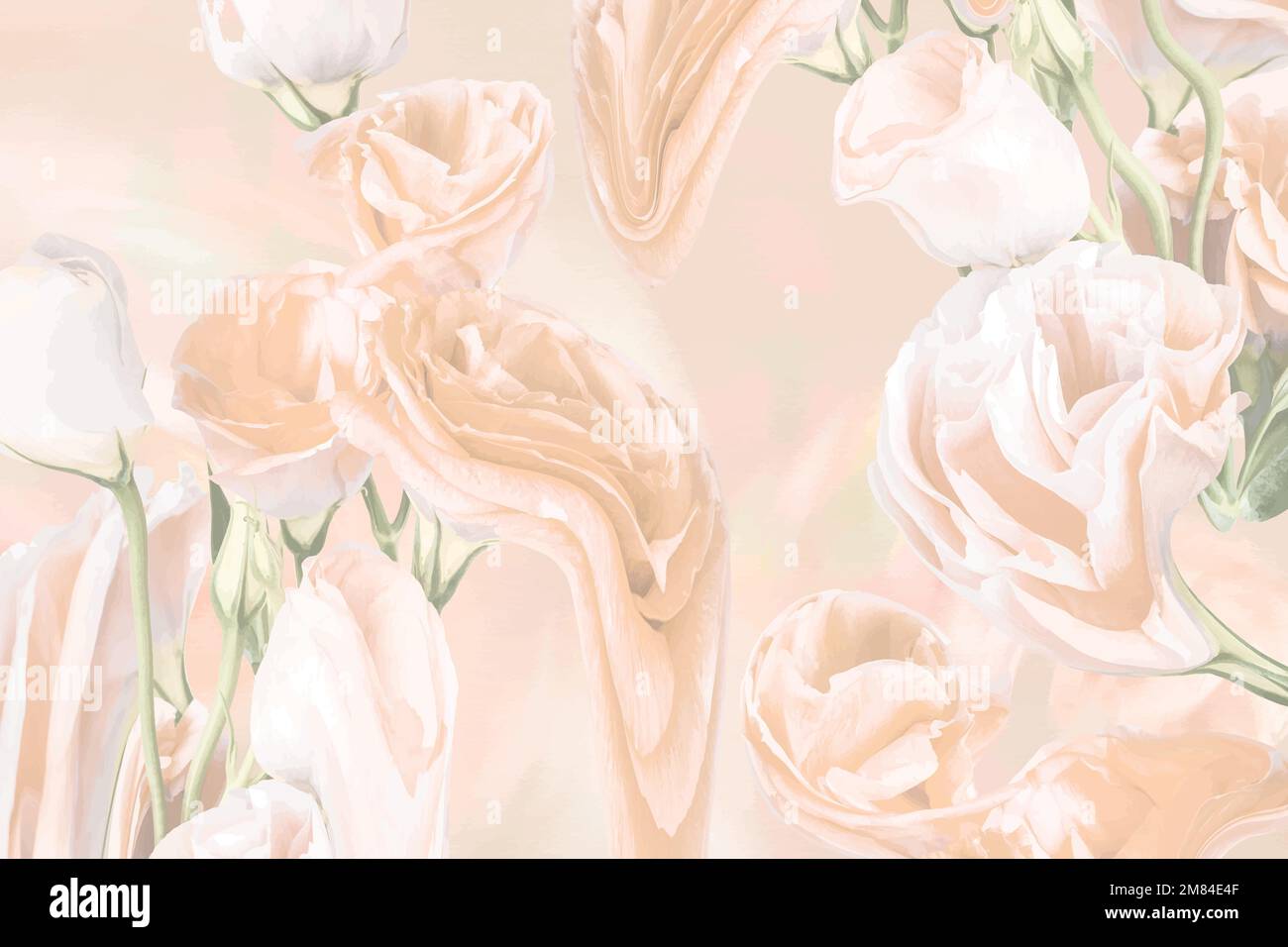 Rose beige Stock Vector Images - Alamy