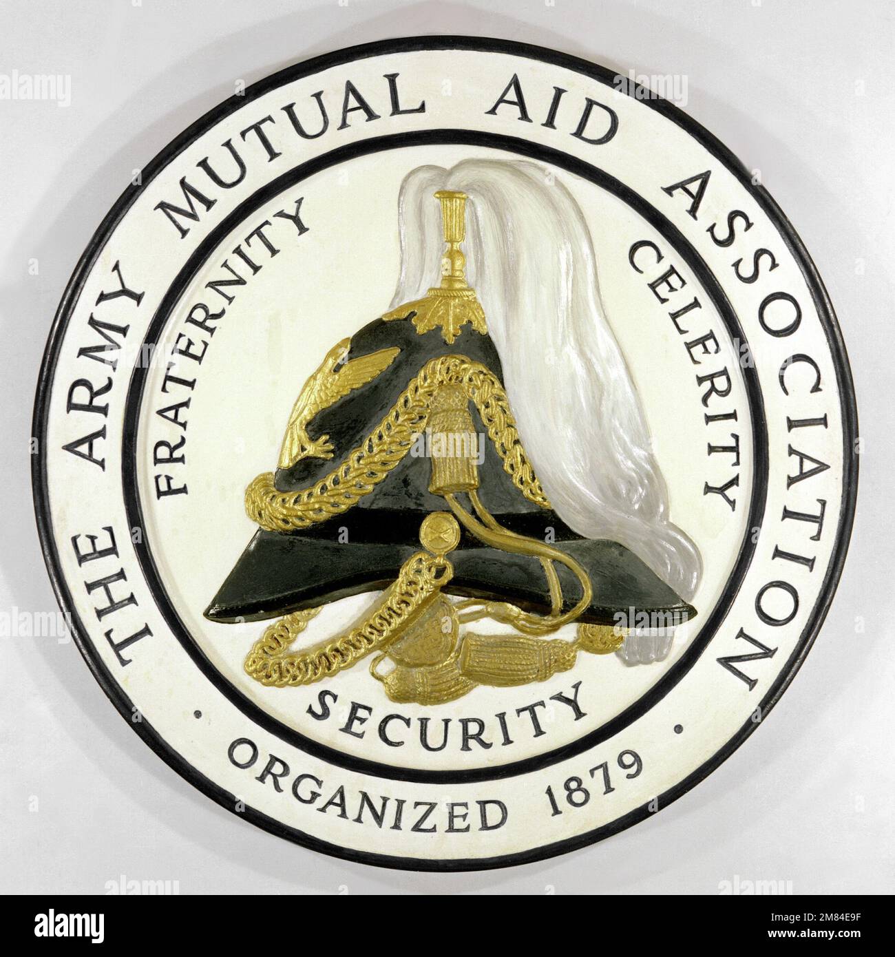 The official seal of The Army Mutual Aid Association. Country: Unknown ...