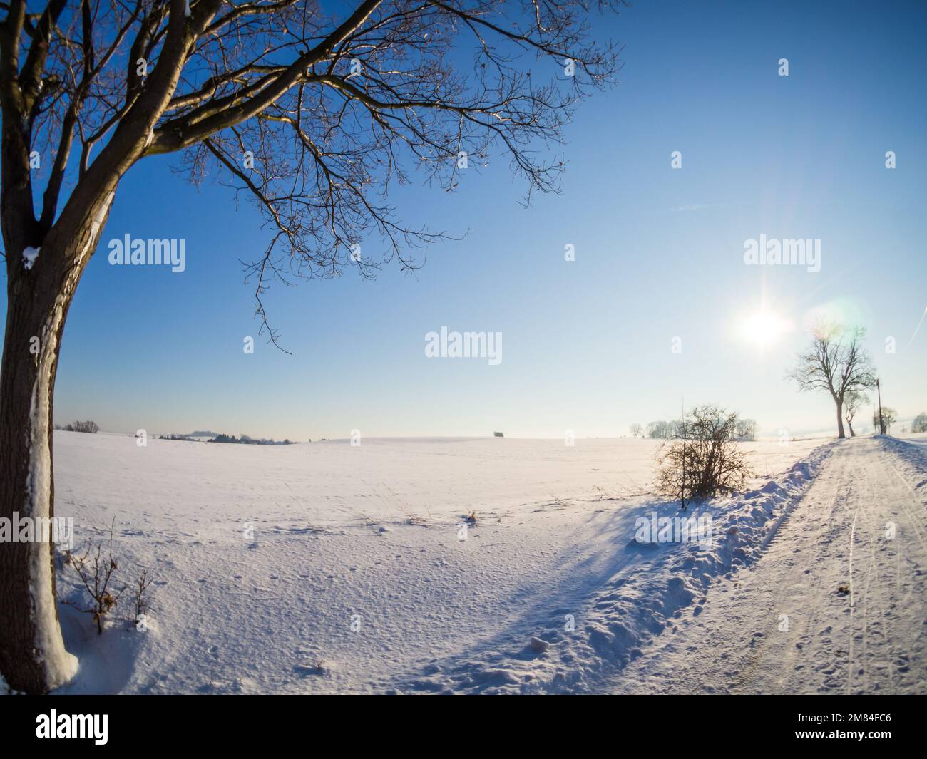 Winter urban landscape snow hi-res stock photography and images - Alamy