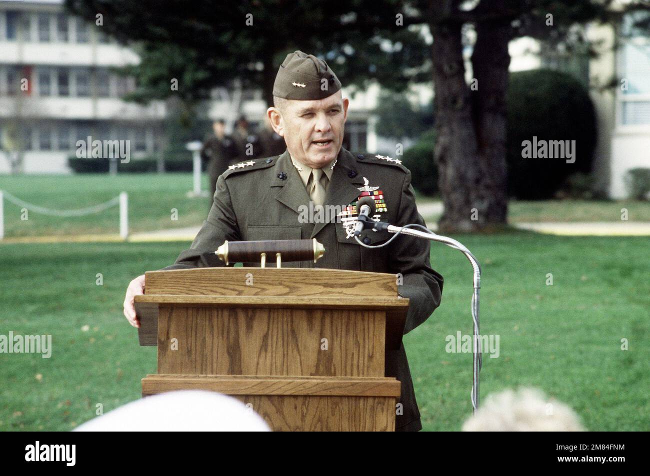 LT. GEN. David M. Twomey, commanding general of the Marine Corps ...