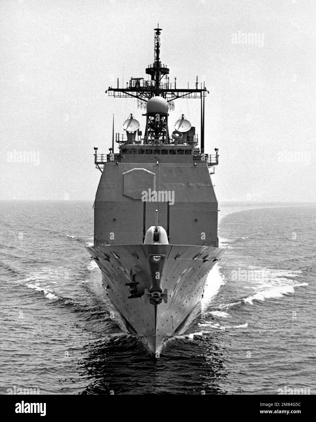 Uss valley forge cg 50 Black and White Stock Photos & Images - Alamy