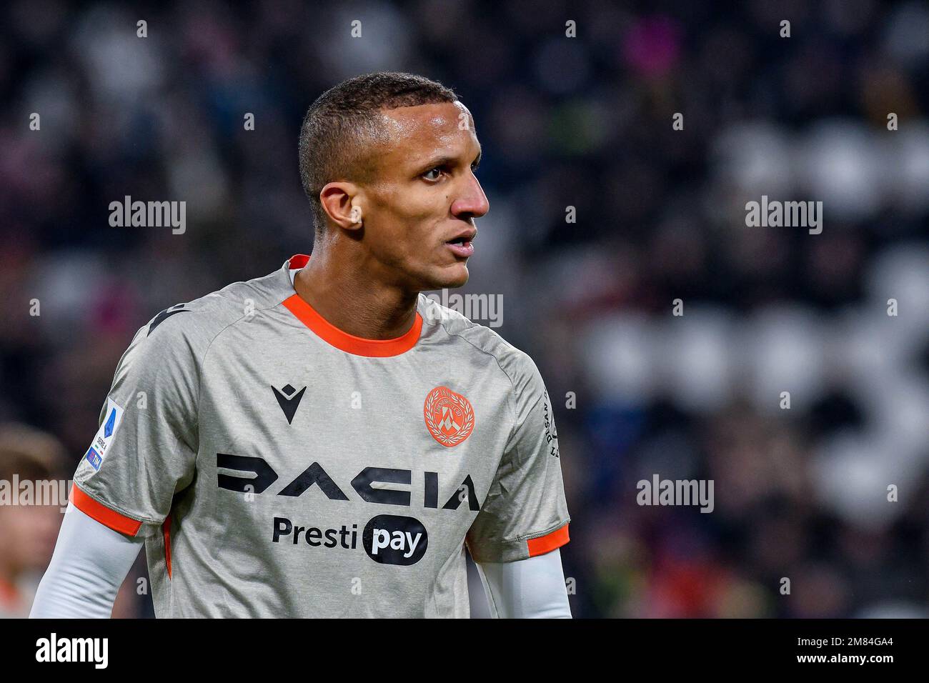Rodrigo Becao of Udinese Calcio seen during Serie A 2022/23 match ...