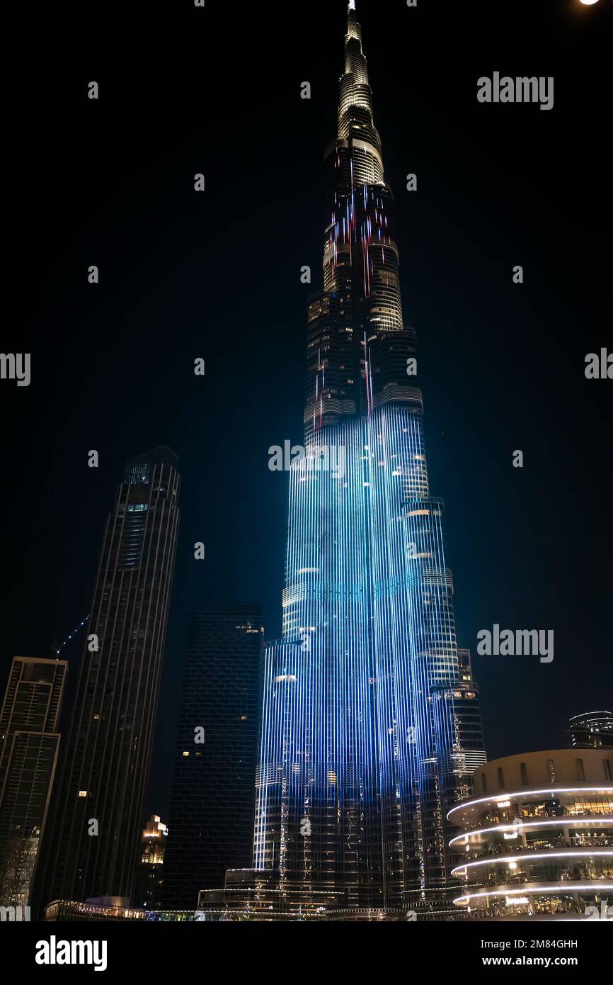 Dubai, UAE, United Arab Emirates. November 29th, 2022: Burj khalifa ...