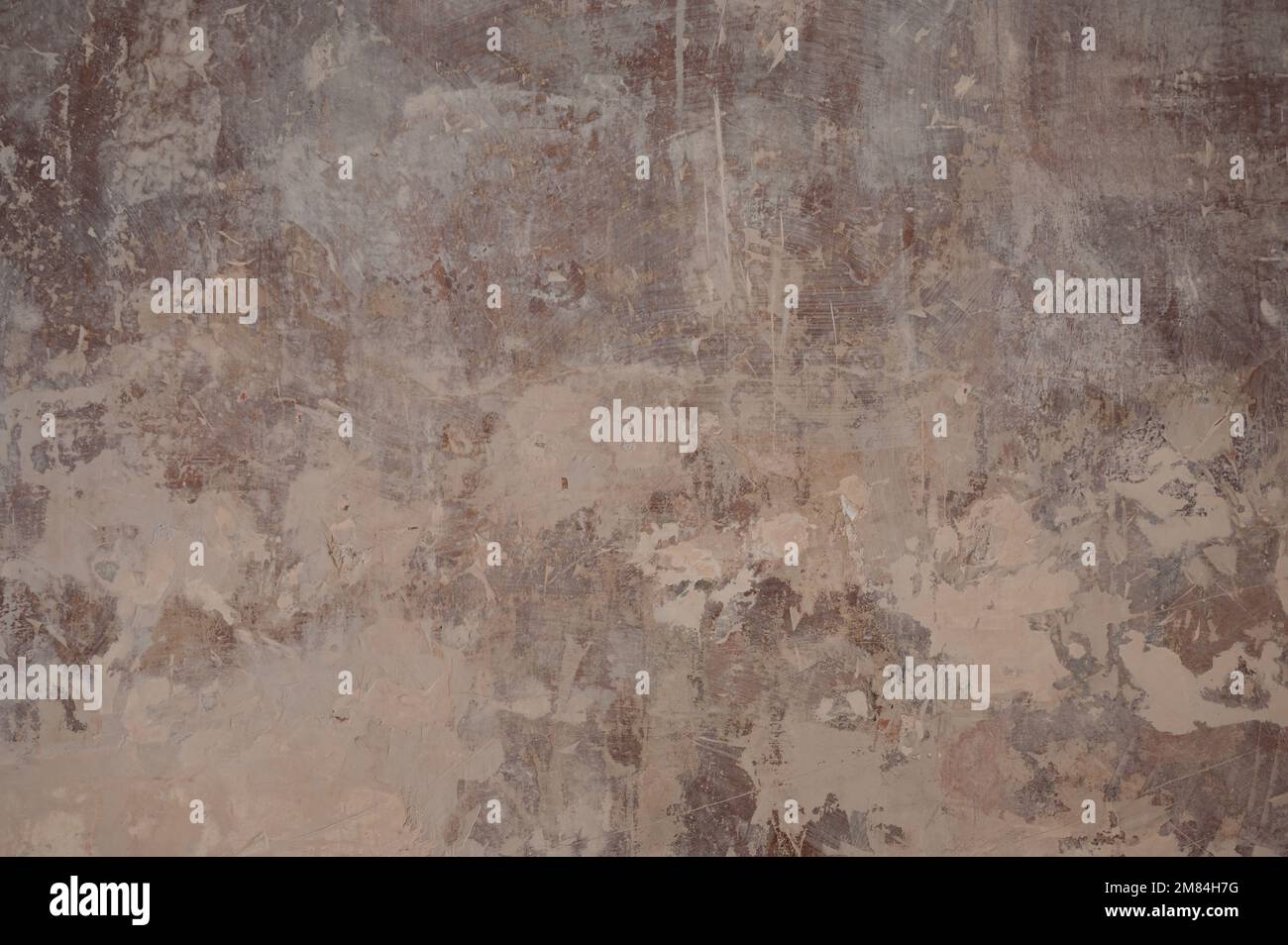 Nimes, Occitanie, France, 12 31 2022 - Textured walls of the historical ...