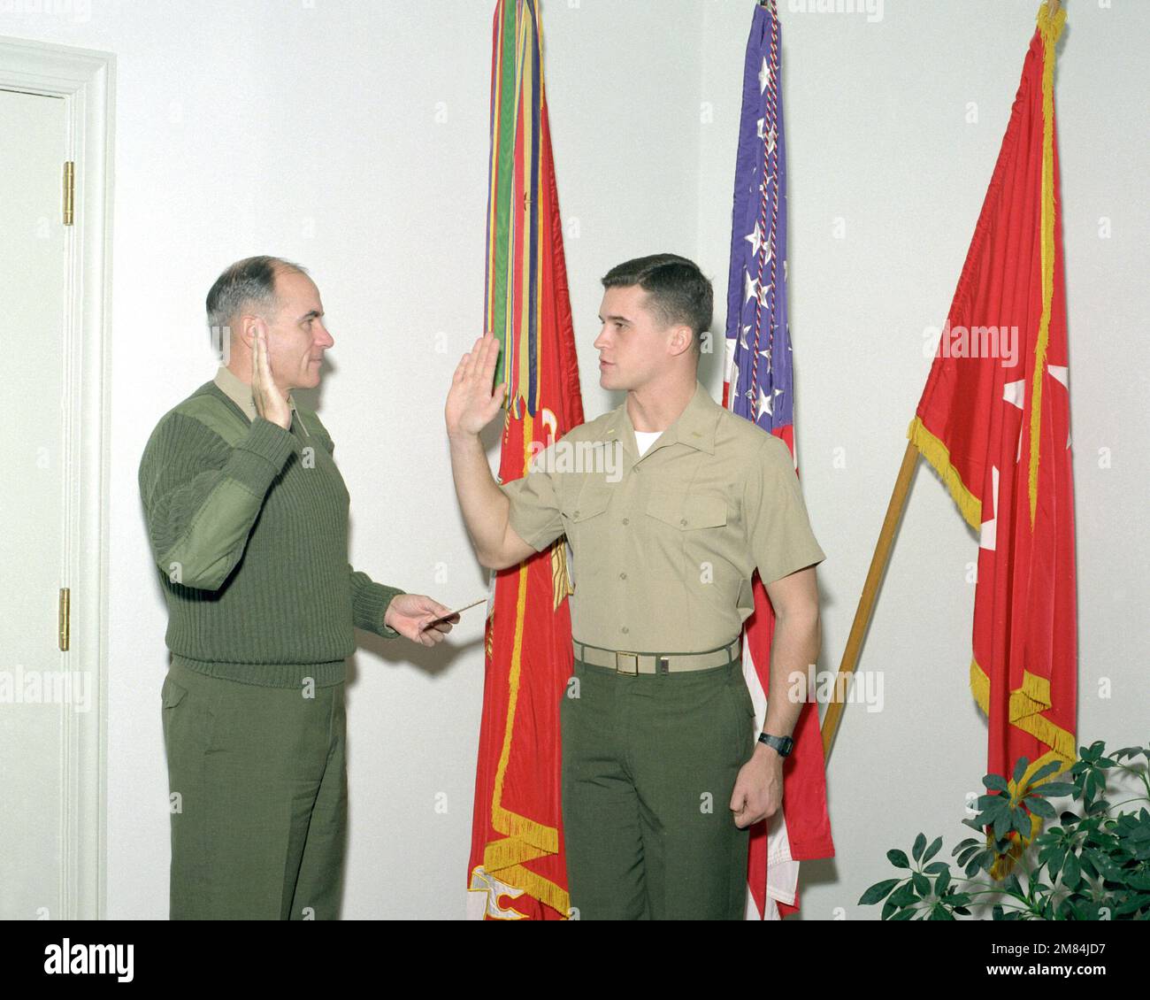MAJ. GEN. R.M. Cooke, commanding general, 2nd Marine Aircraft Wing ...