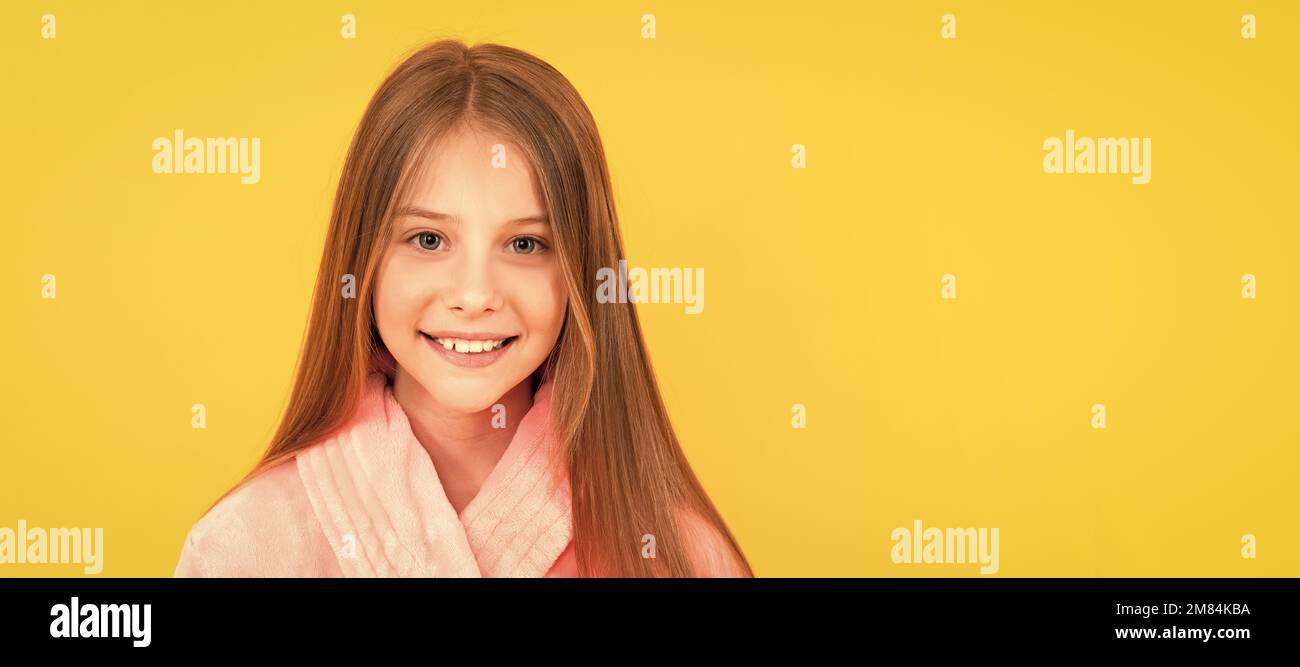 teen girl feeling relaxed. childhood happiness. good morning. kid wear ...