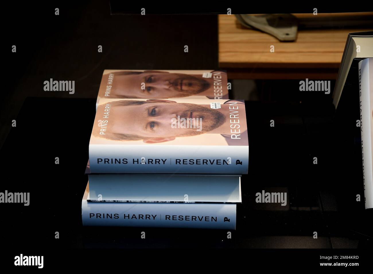 Copenhagen/Denmark/12 January 2023/ Prince Harry book on sale ind anish ...