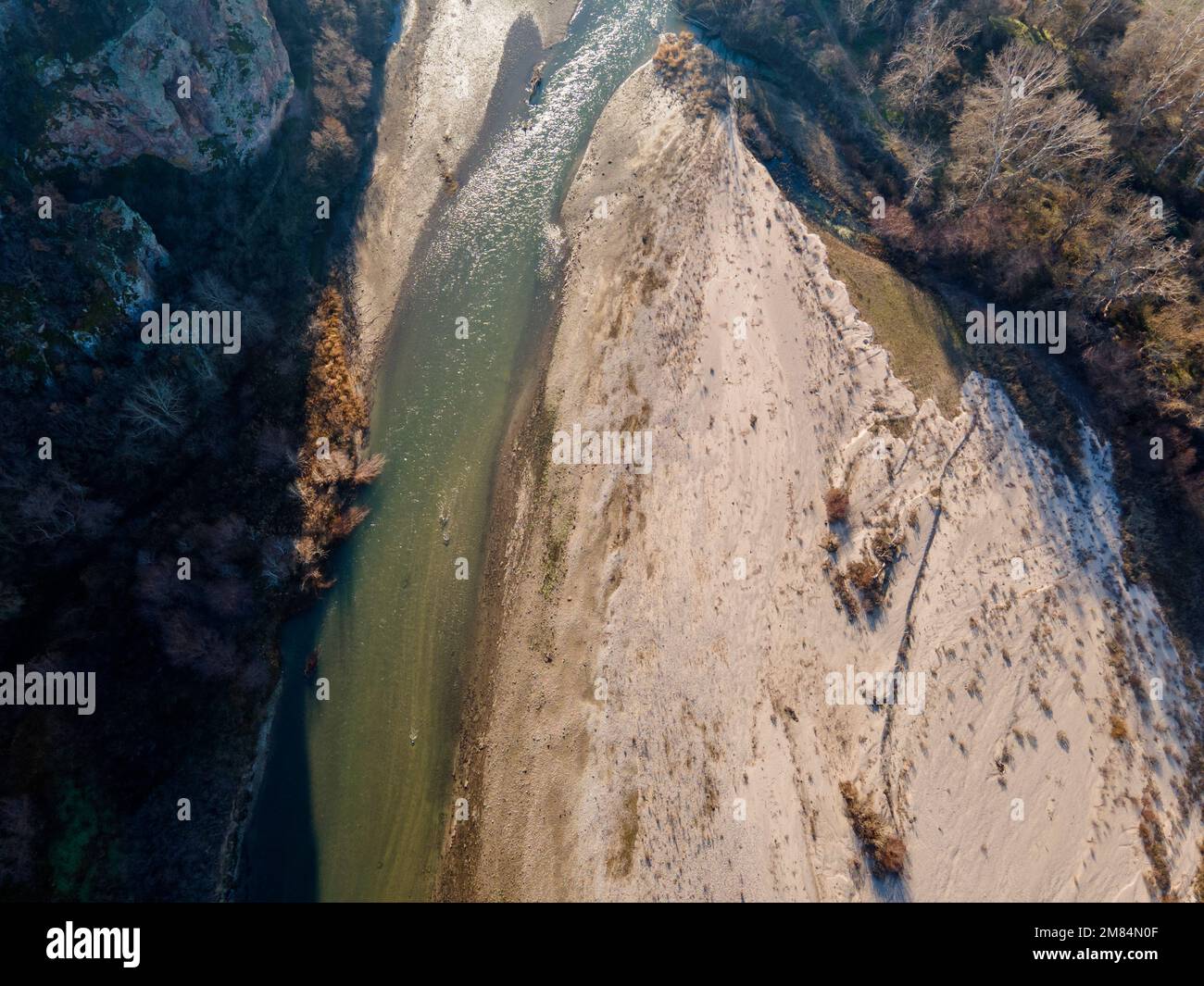Amazing aerial view petrich valley hi-res stock photography and images ...