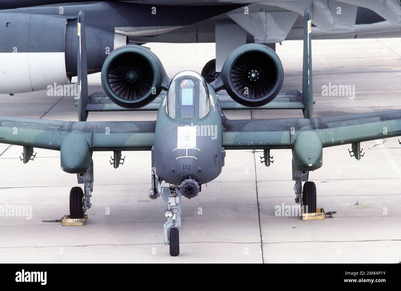 A 511th Tactical Fighter Squadron A-10 Thunderbolt II Aircraft is ...
