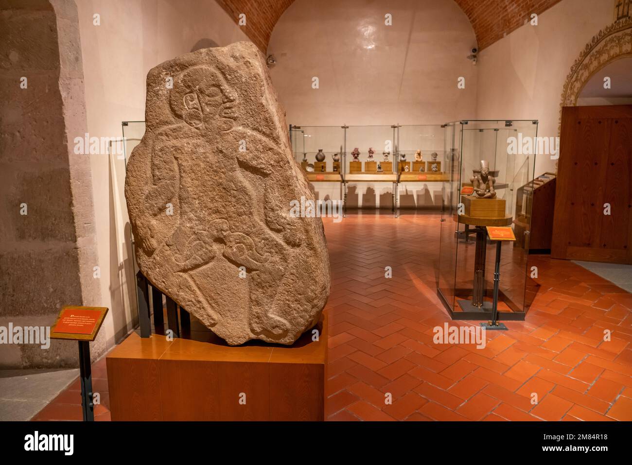 Danzante Stone Dances With Zigzags In Toro Muerto, Peru: Geometric
