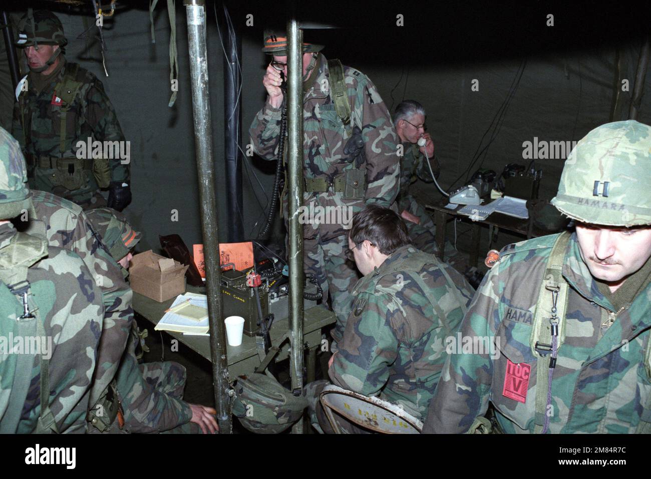 DA-SC-87-04256. Subject Operation/Series: REFORGER '86 Base: Tannesburg ...