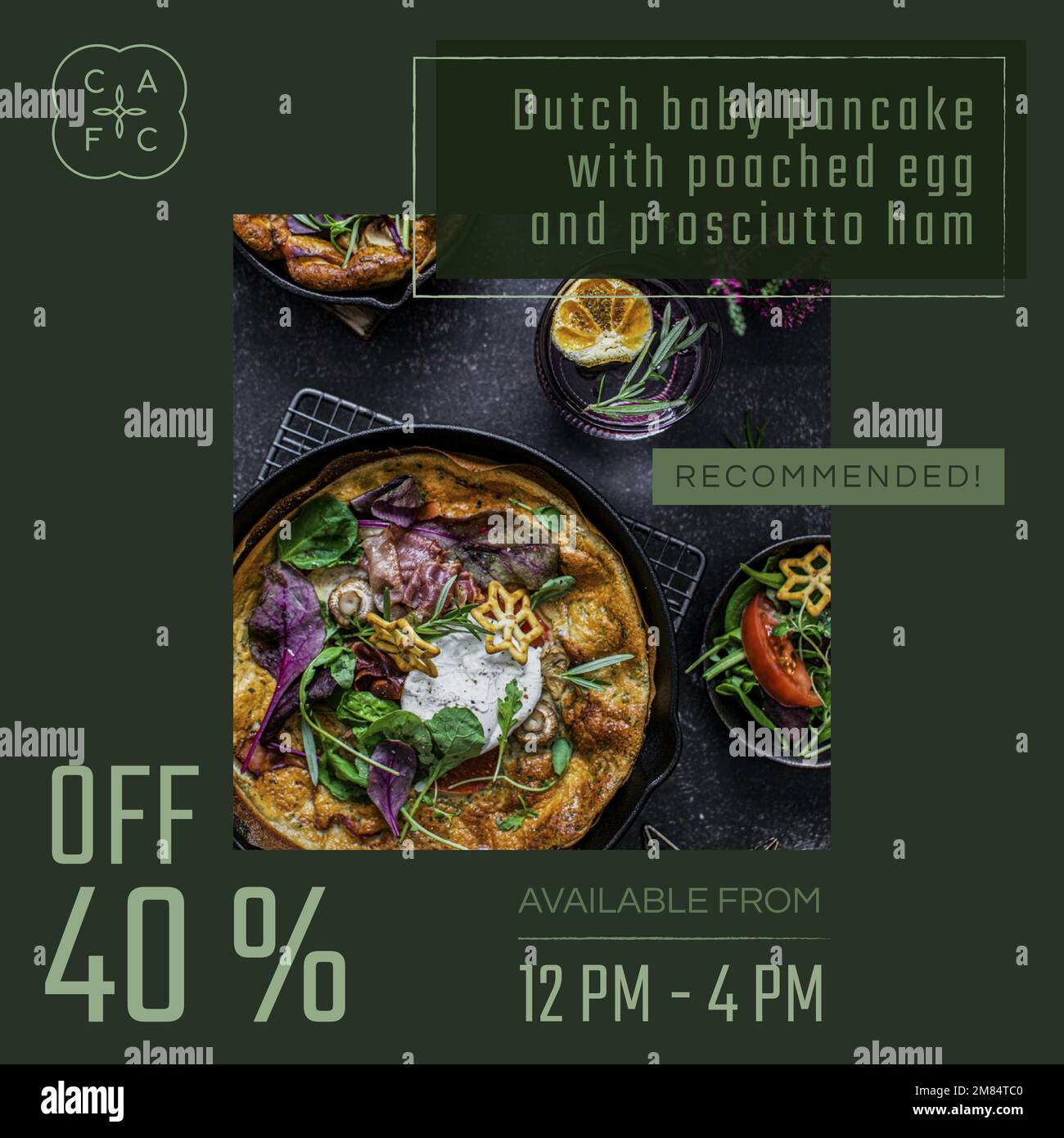 Restaurant business promotion template vector for social media post ...