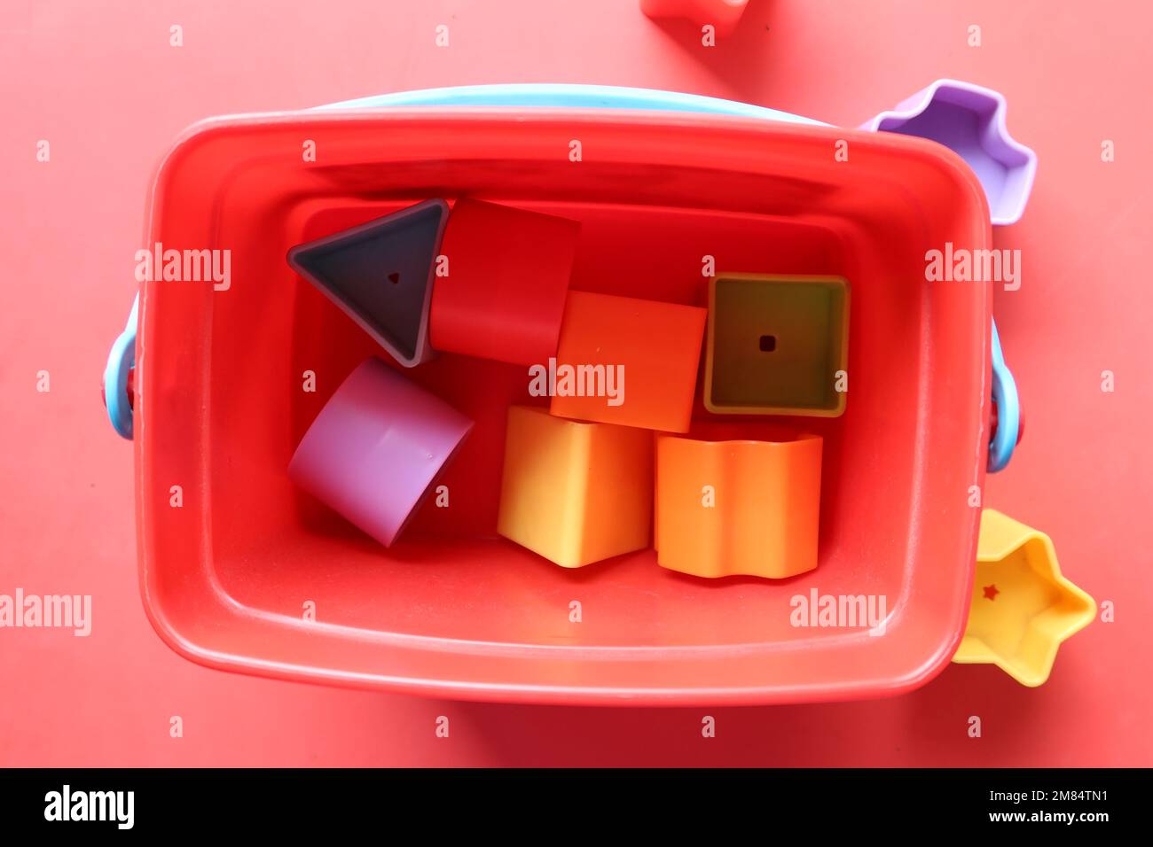 Geometric shapes for games and children learning Stock Photo - Alamy