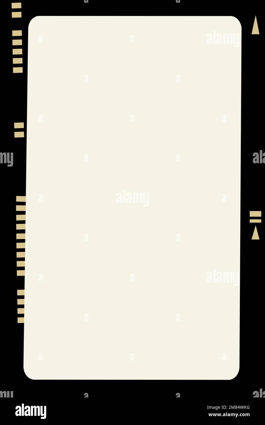 Aesthetic analog film frame vector vintage style photography Stock ...