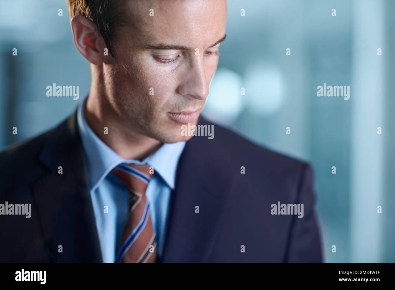 Unimpressed man suit hi-res stock photography and images - Alamy