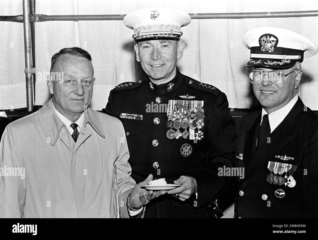 Retired COL. Eugene E. Shoults, projecdt manager, Amphibious Ship ...