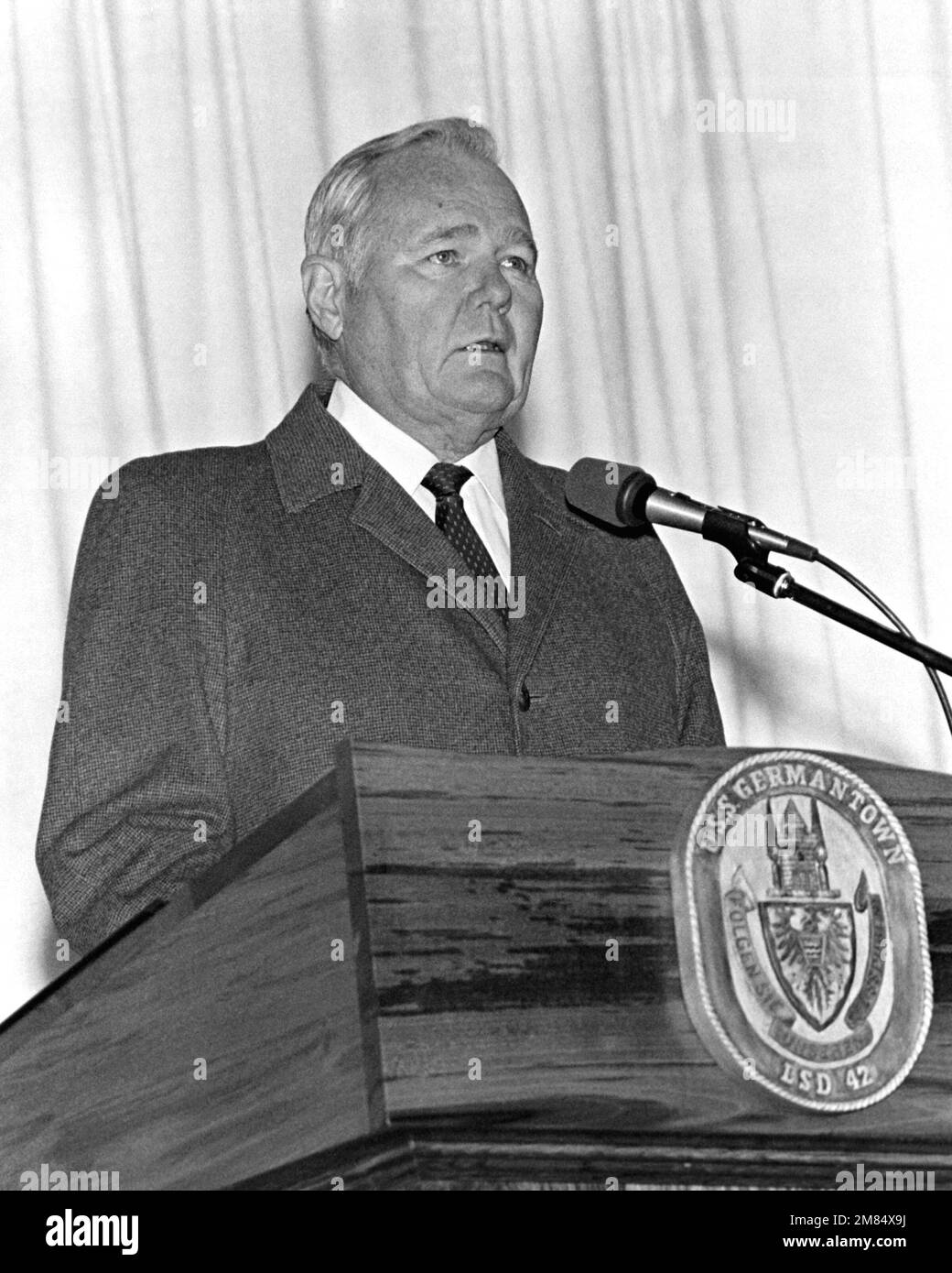 Lawrence A. Smith, group president, Lockheed Marine Systems Group ...