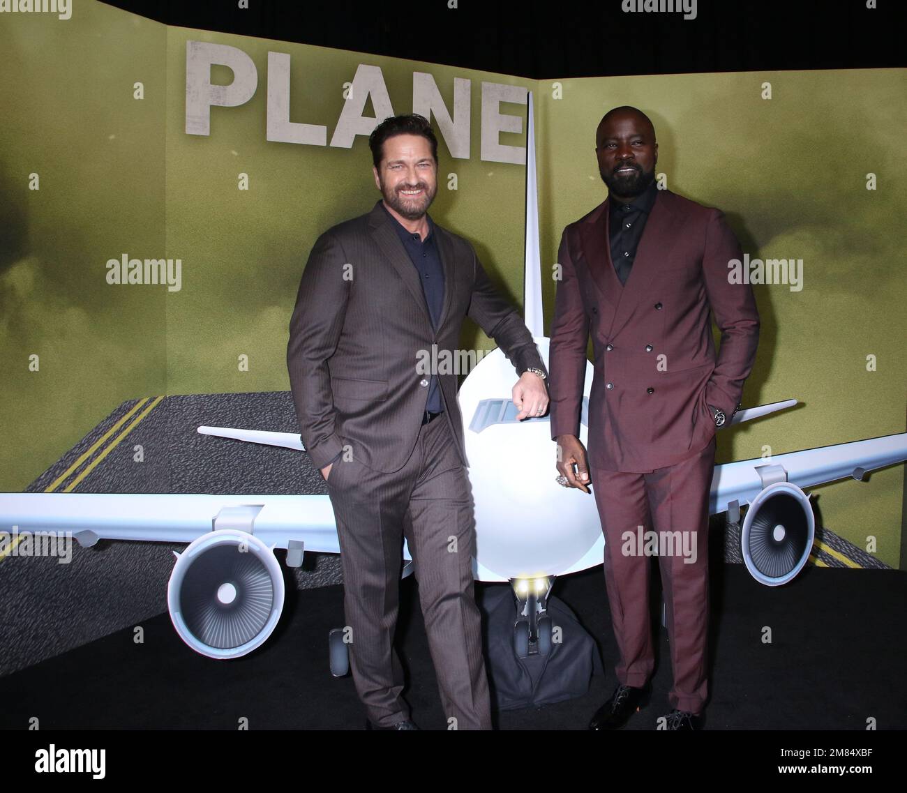 New York Premiere Of Lionsgate 'Plane' at AMC Lincoln. -PICTURED ...