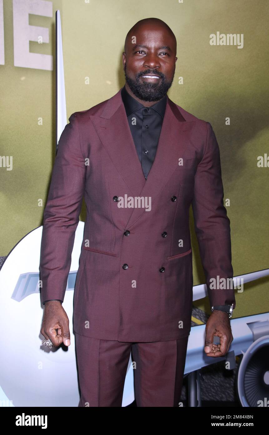 New York Premiere Of Lionsgate 'Plane' at AMC Lincoln. -PICTURED: Mike ...