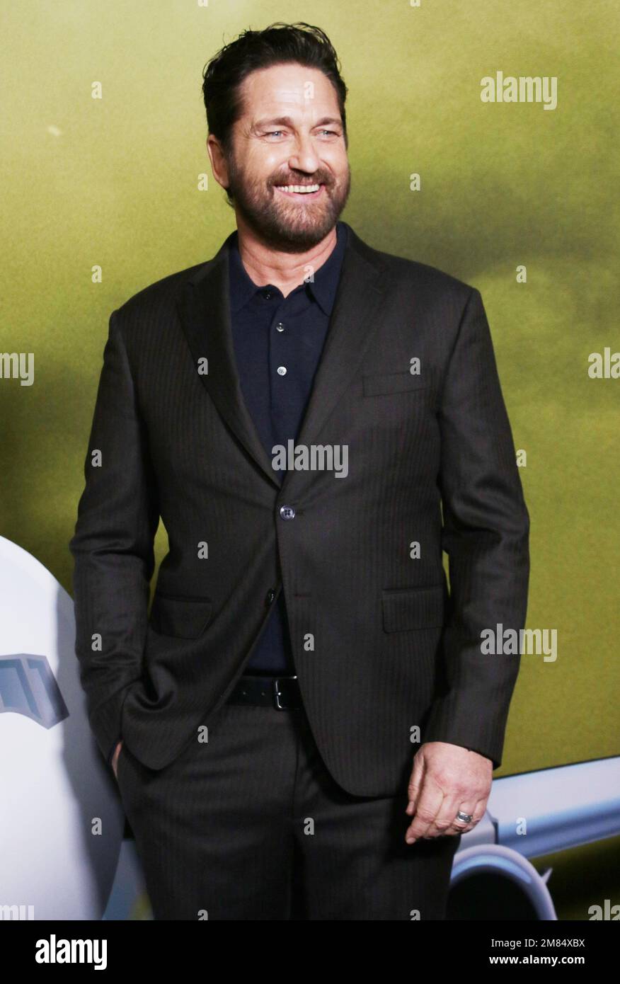 New York Premiere Of Lionsgate 'Plane' at AMC Lincoln. -PICTURED ...