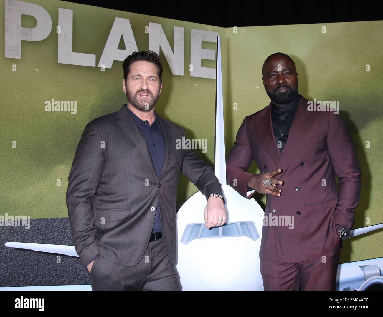 New York Premiere Of Lionsgate 'Plane' at AMC Lincoln. -PICTURED ...