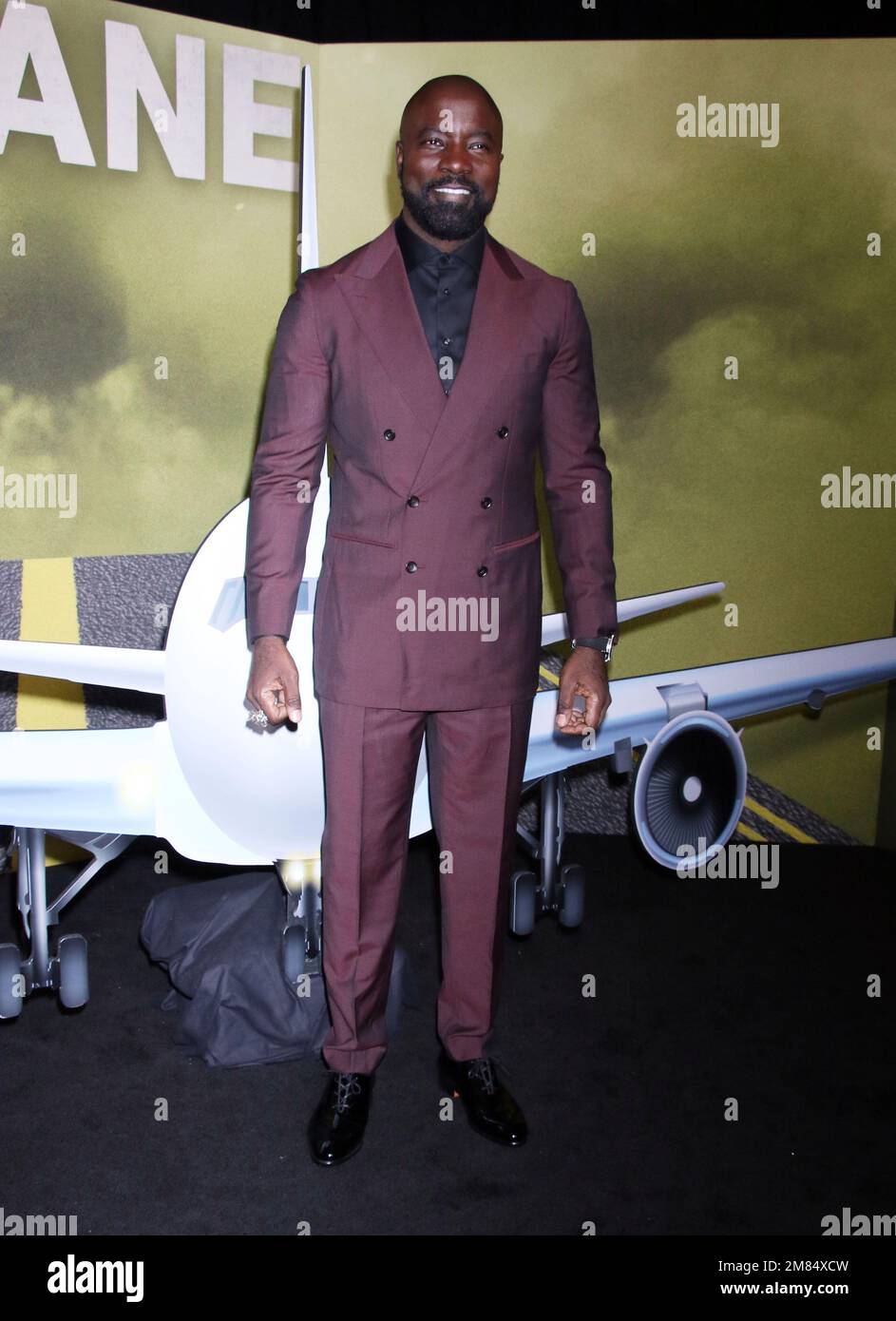 New York Premiere Of Lionsgate 'Plane' at AMC Lincoln. -PICTURED: Mike ...