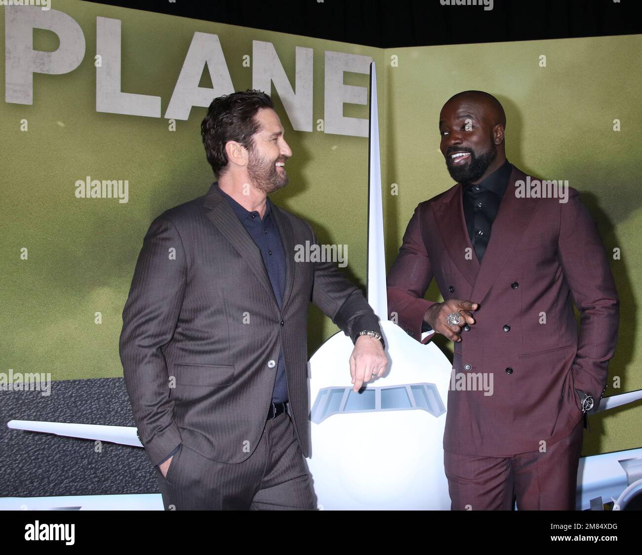 New York Premiere Of Lionsgate 'Plane' at AMC Lincoln. -PICTURED ...